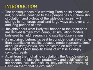 THERMOHALINE CIRCULATION | PPTX