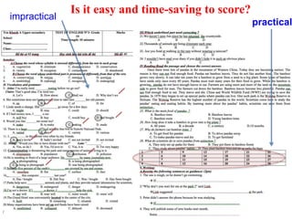 Practicality of a test | PPTX
