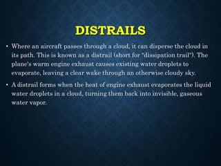 CLOUDS & AIR CONTRAILS | PPT