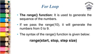 Decision Making & Loops | PPTX