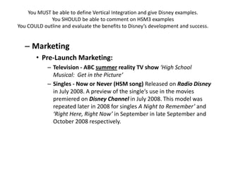 Pp4 disney and vertical intergration | PPTX