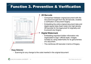 PP for E-Certificate Issuance System | PDF
