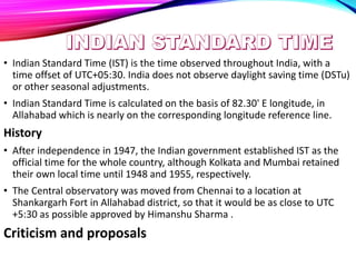UNDERSTANDING TIME & DATE MERIDIAN | PPTX