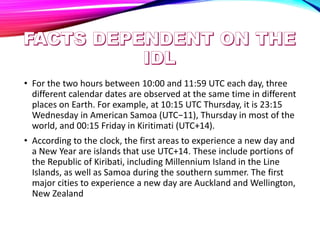 UNDERSTANDING TIME & DATE MERIDIAN | PPTX