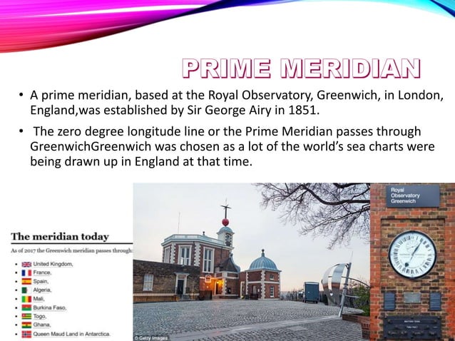 UNDERSTANDING TIME & DATE MERIDIAN | PPTX | Geography | Science