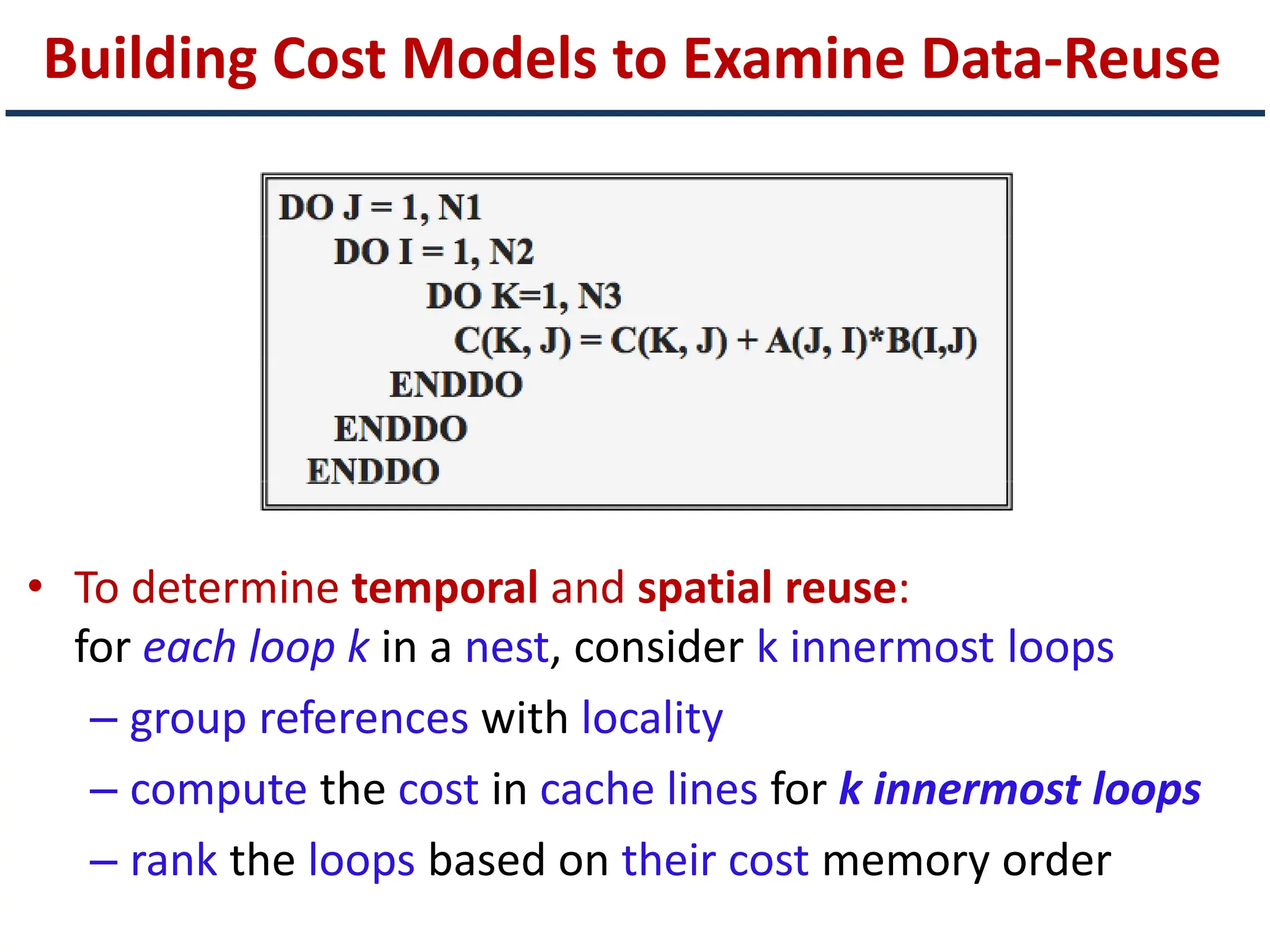 Programming Optimizations by Dr Muhammad Aleem | PDF