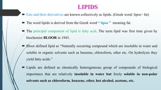 Lipids | PPT