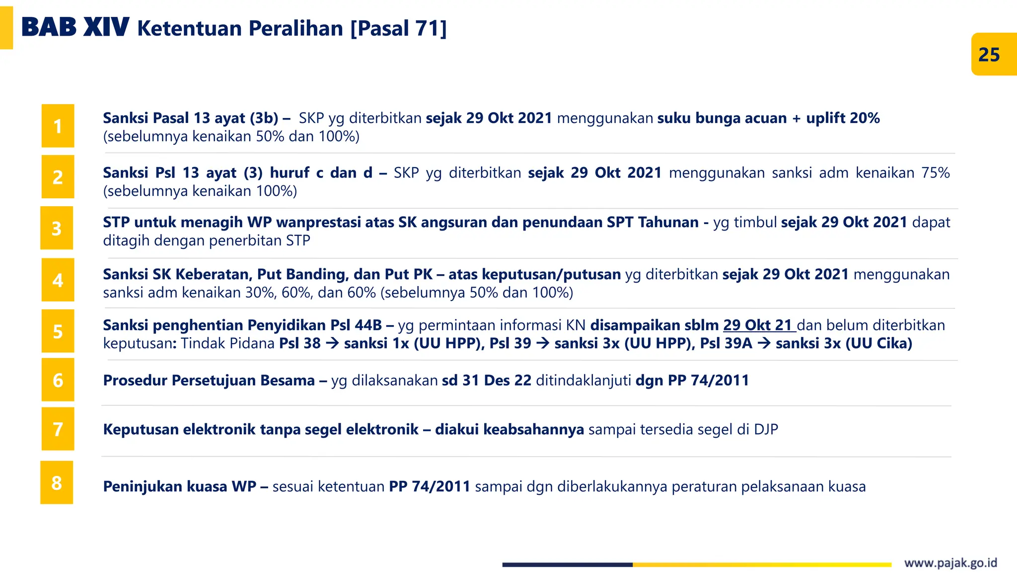 PP 50 Tahun 2022 tentang tatacara pelaksanaan hak dan pemenuhan kewajiban perpajakan | PDF
