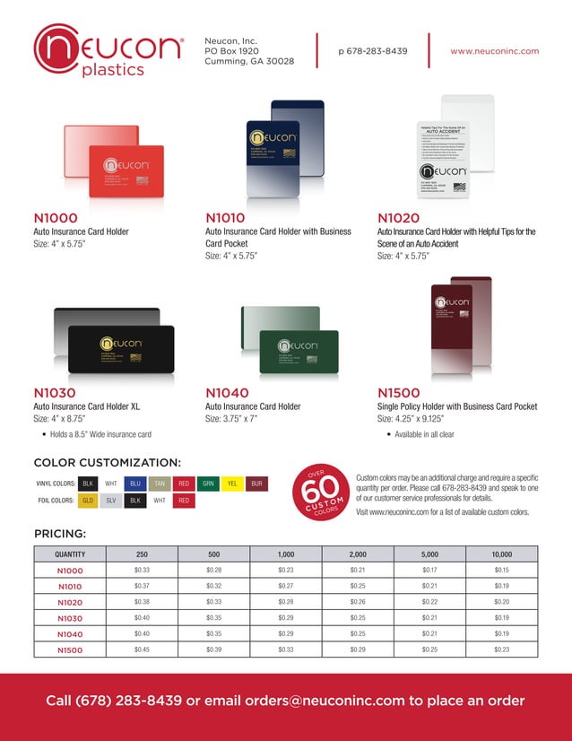 Neucon brochure | PDF