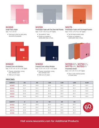 Neucon brochure | PDF