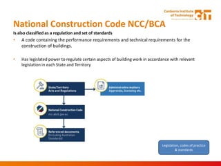 Pp 5 legislation codes of practice and standards final | PPT