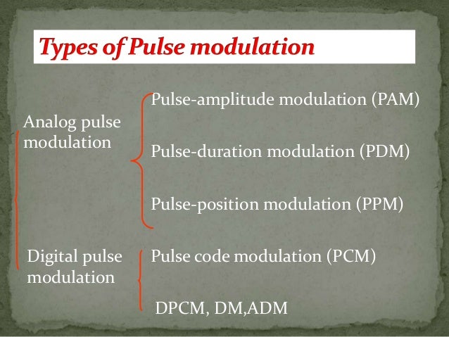pulse modulation