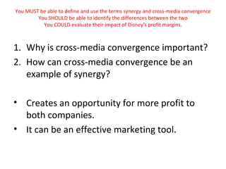 Pp5 synergy and cross media convergence | PPT