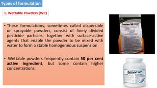 What are Pesticides and their Formulation | PPTX