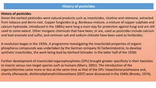What are Pesticides and their Formulation | PPTX