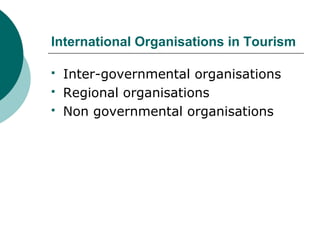 Role of national government in travel & tourism | PPT
