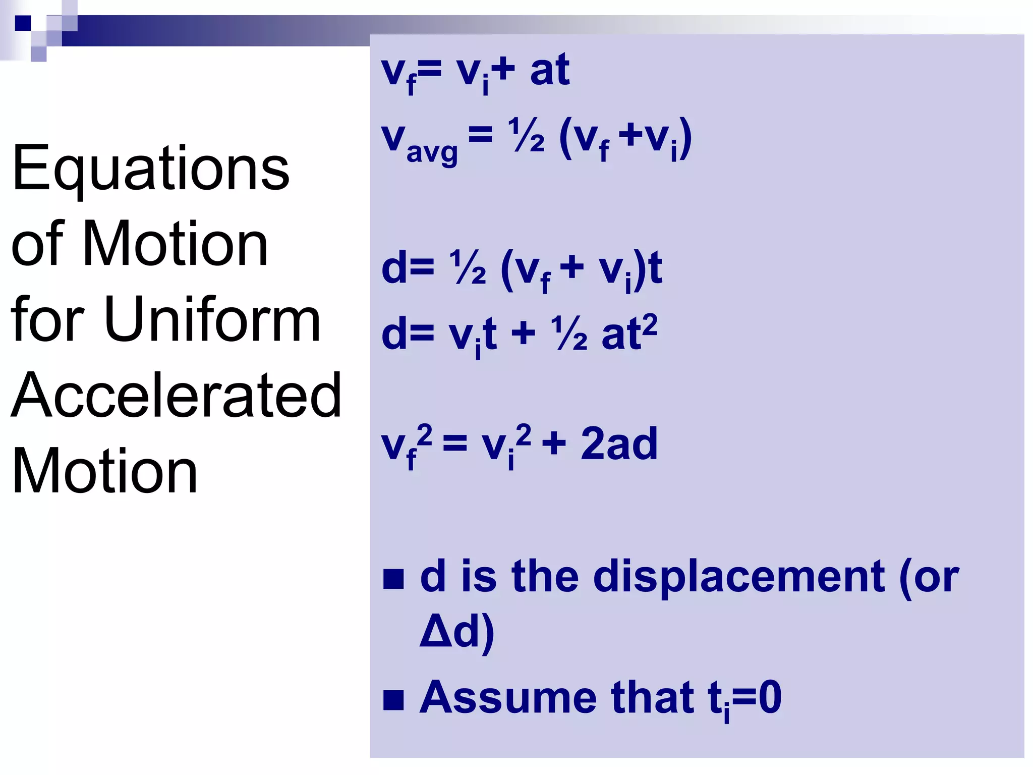 PP7_-_2_Equation_of_Motion_for_Accelerated_Motion.ppt