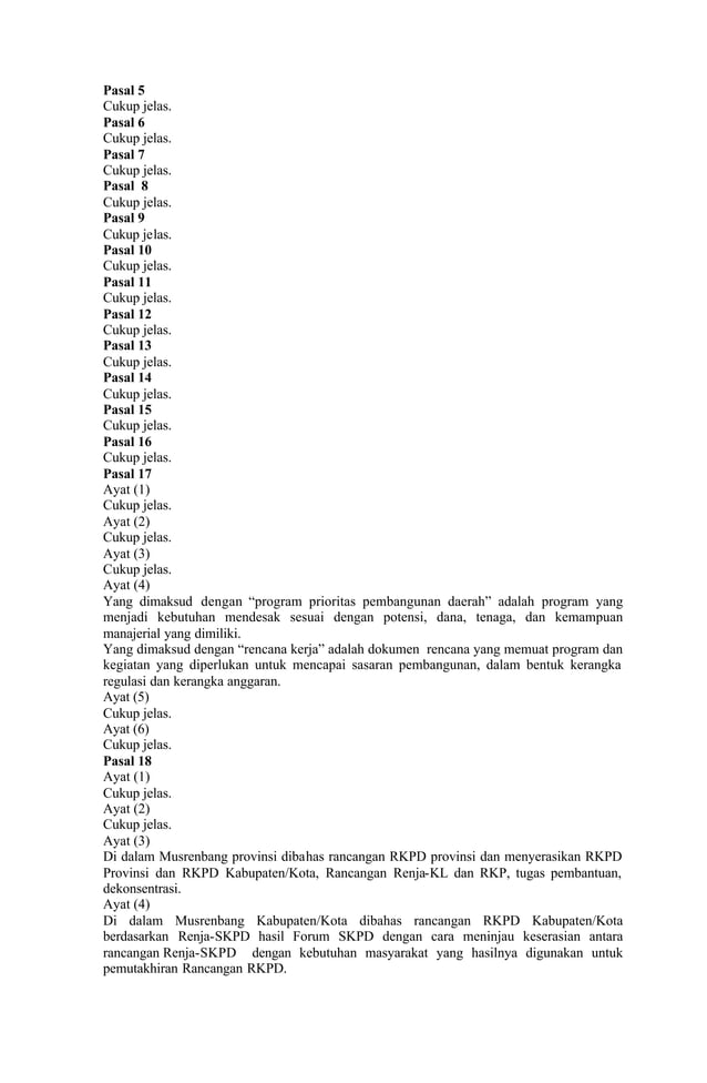 PP8 2008-penyusunan rpjmd | PDF