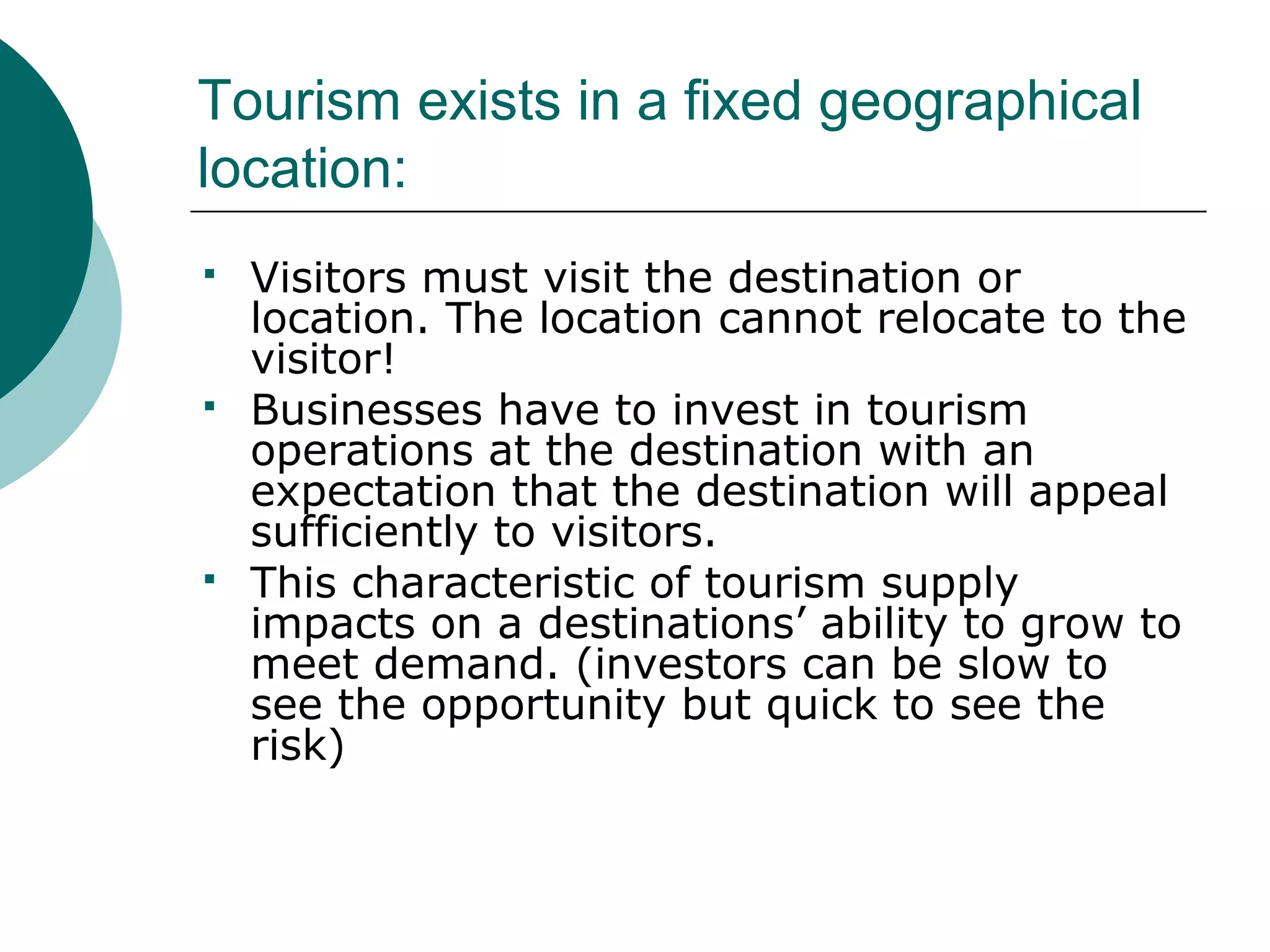 Supply and demand in tourism | PPT