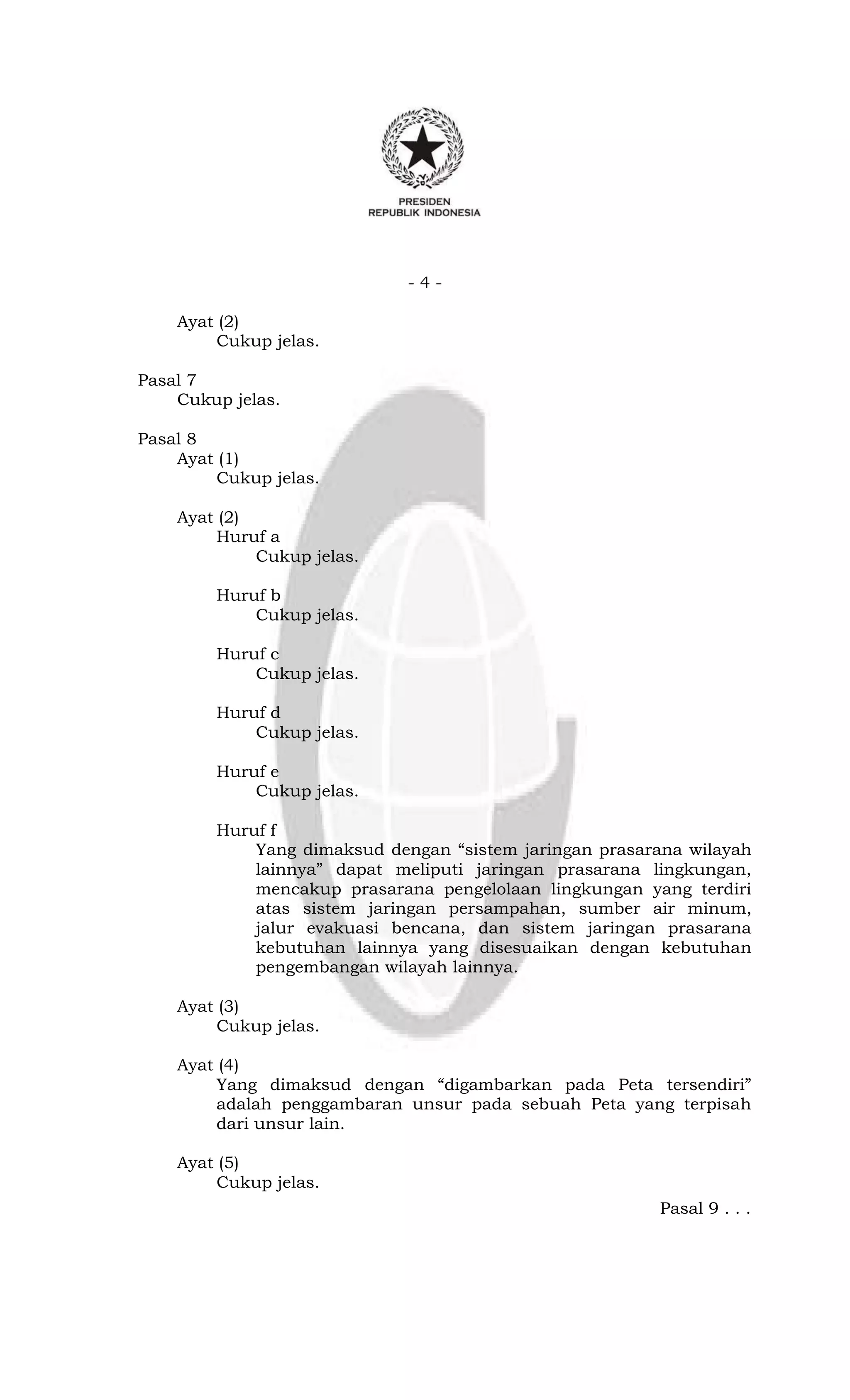 Pp 8 th 2013 ketelitian peta rencana tata ruang | PDF