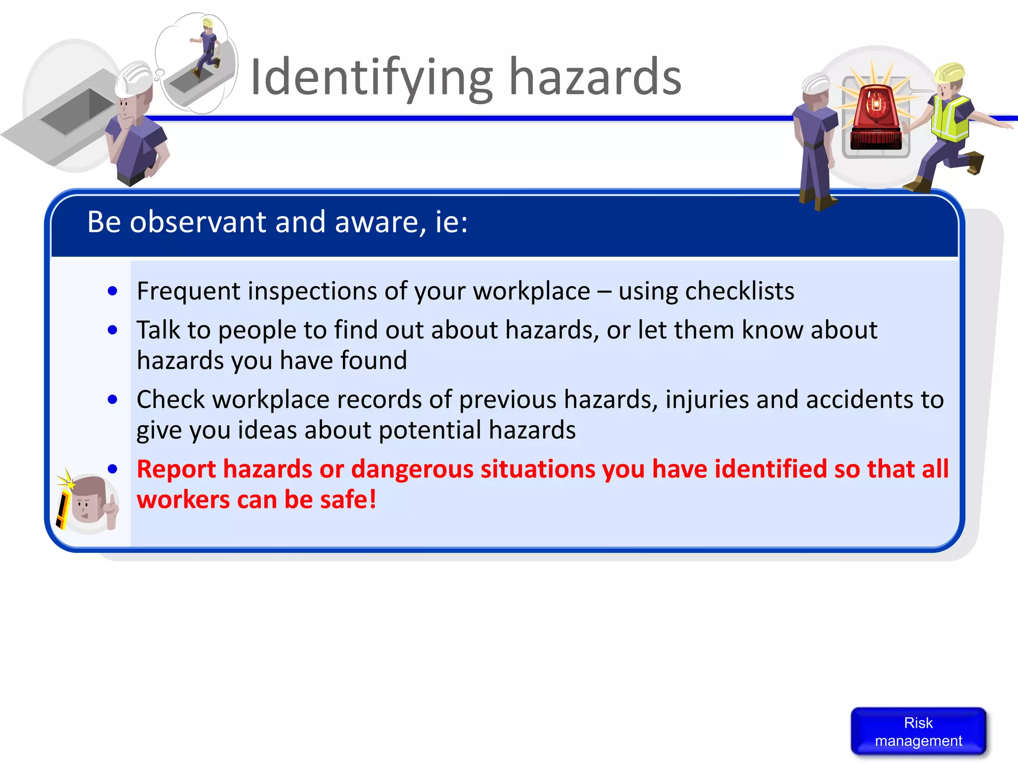 Pp 9 hazards, risks and controls | PPT
