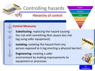 Pp 9 hazards, risks and controls | PPT