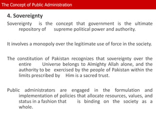 Definition & Concepts of Public Administration | PPT