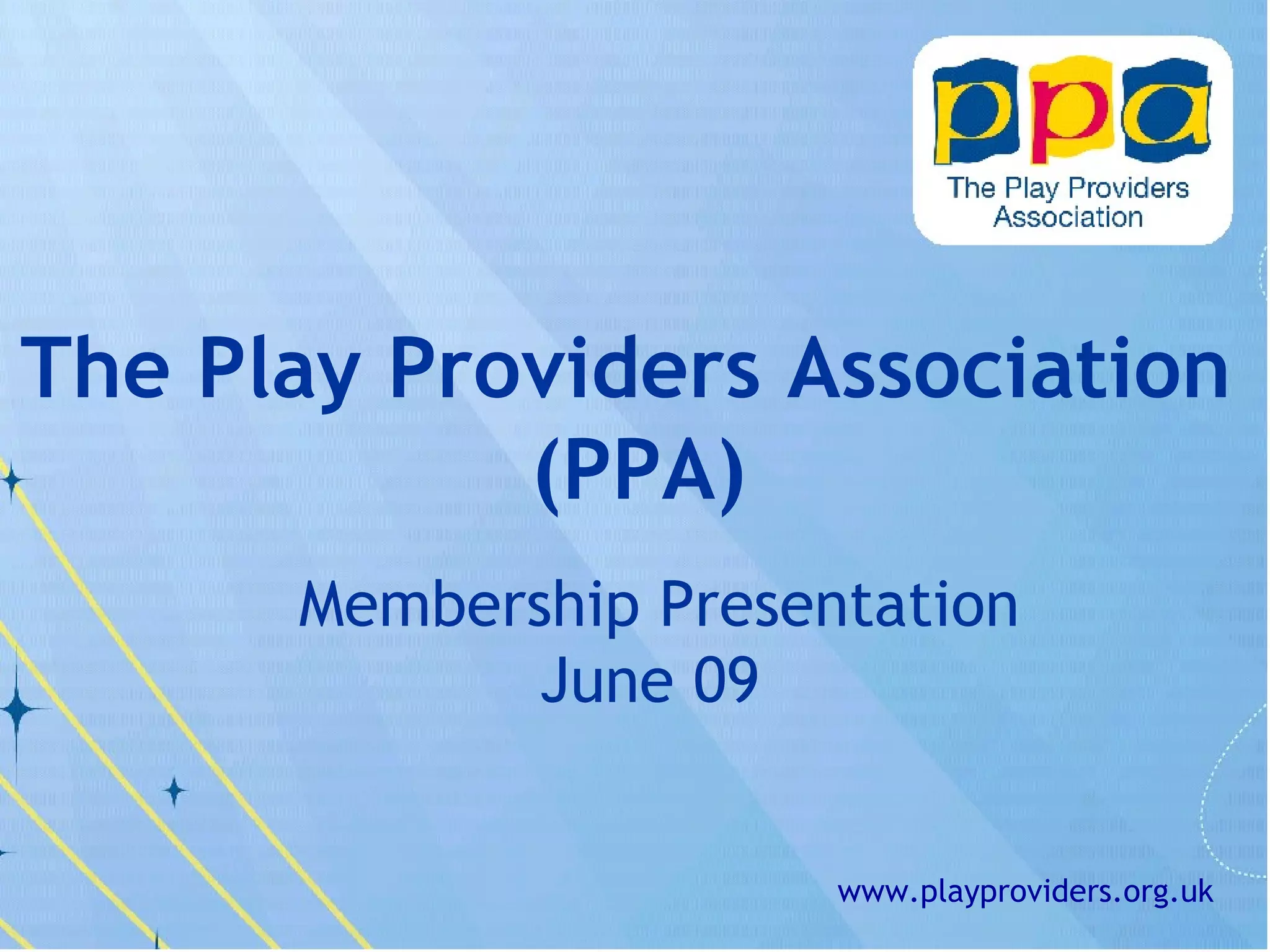 PPA Membeship Presentation | PPT