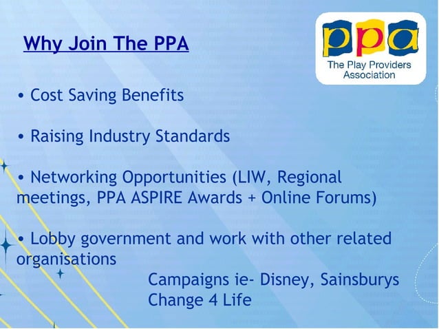 PPA Membeship Presentation | PPT