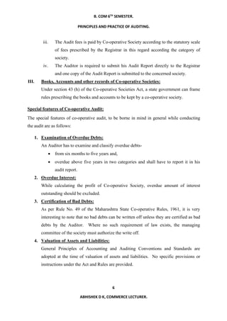 PRINCIPLES AND PRACTICE OF AUDITING. | PDF