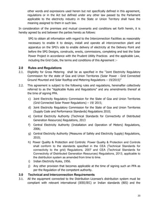 Ppa agreement draft | PDF