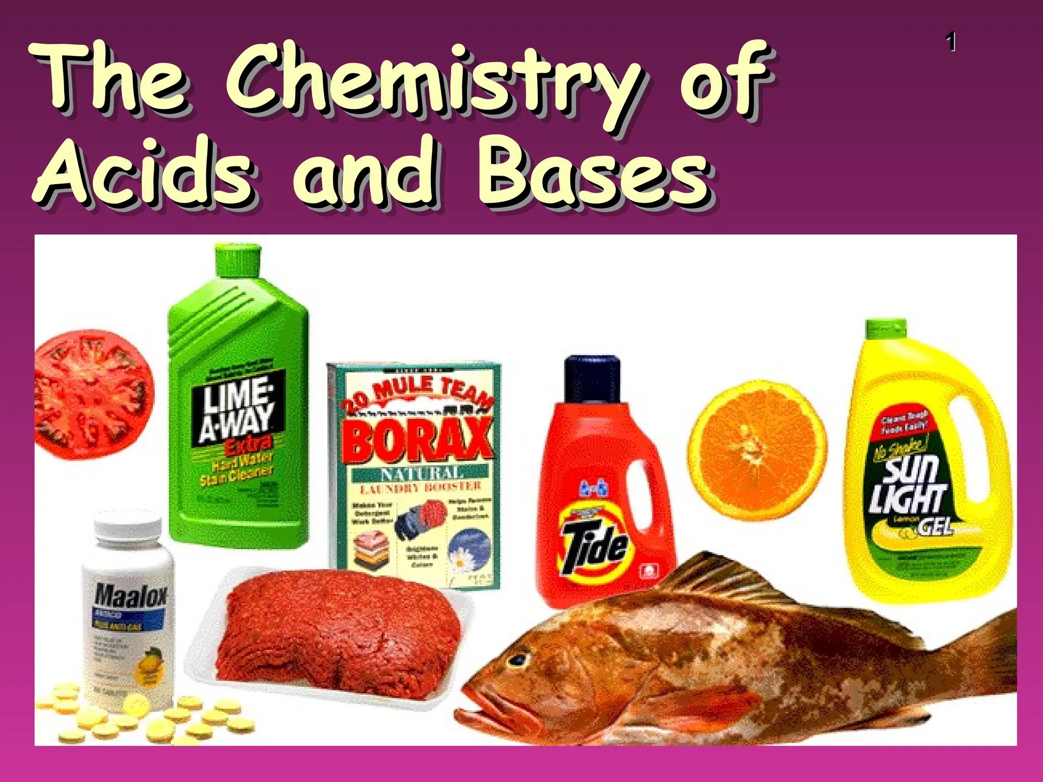 The Chemistry of Acids and Bases - Th pH scale | PPT