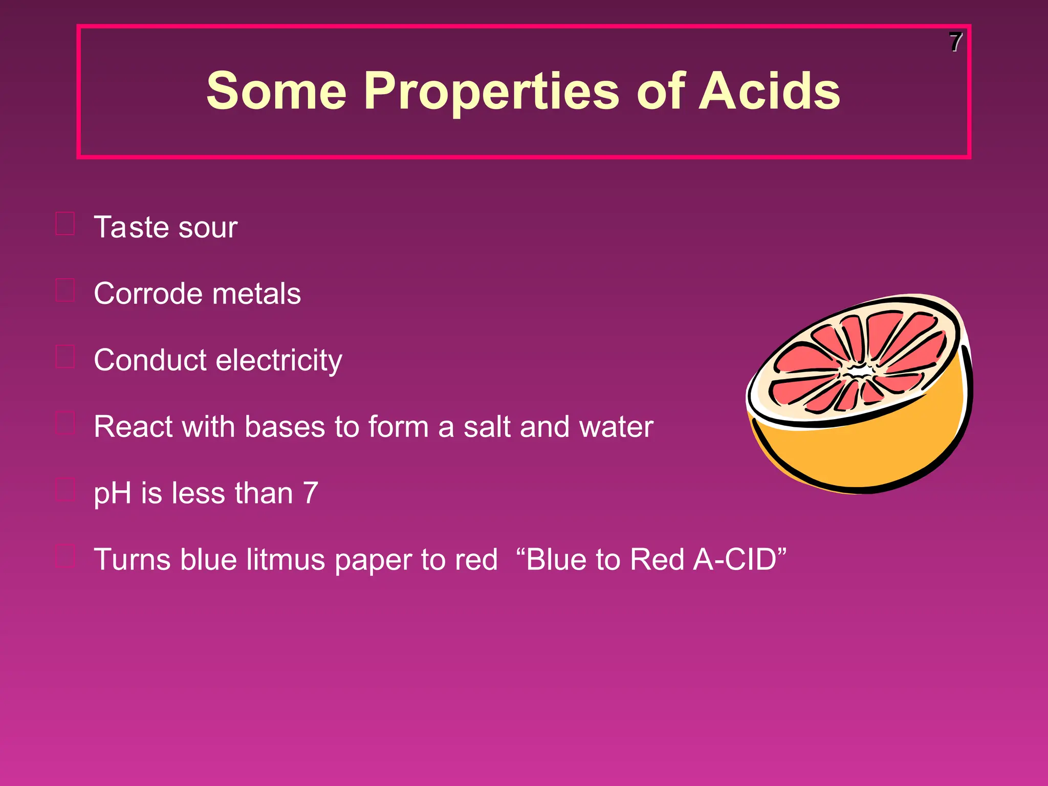 The Chemistry of Acids and Bases - Th pH scale | PPT