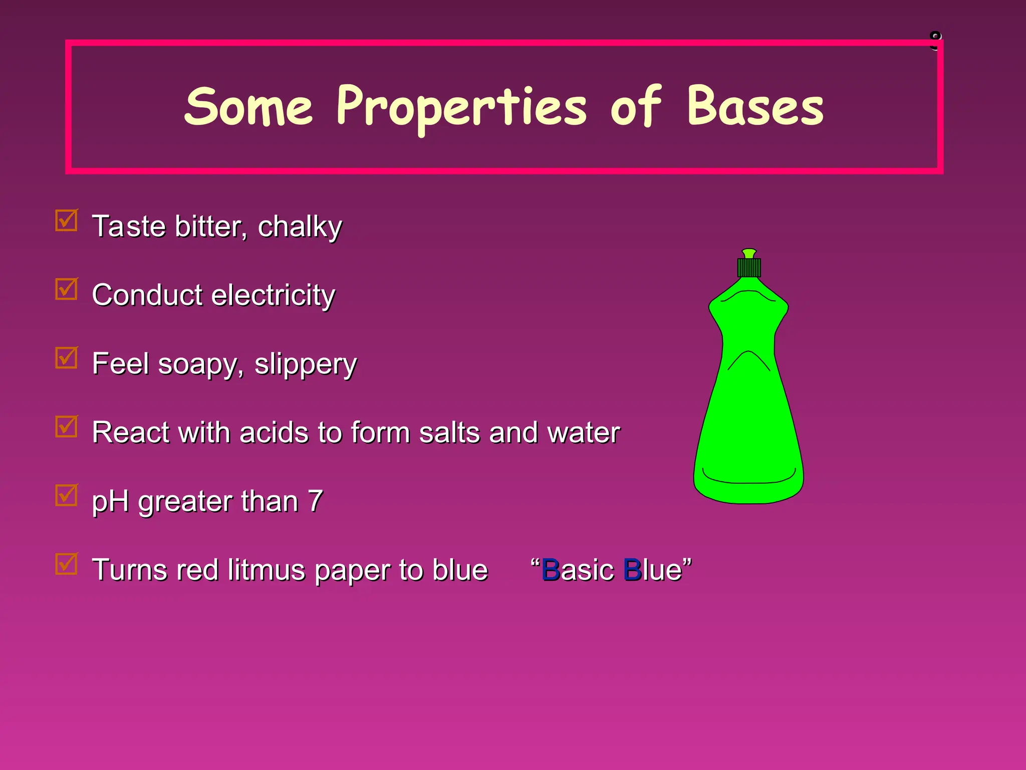 The Chemistry of Acids and Bases - Th pH scale | PPT