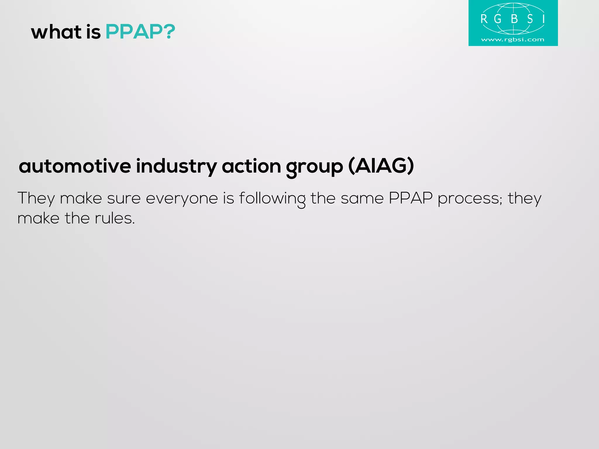 PPAP 101: What You Should Know About PPAP | PDF