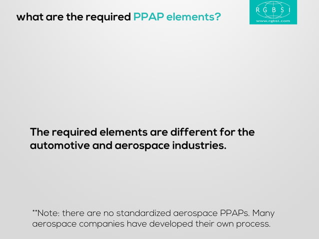 PPAP 101: What You Should Know About PPAP | PDF