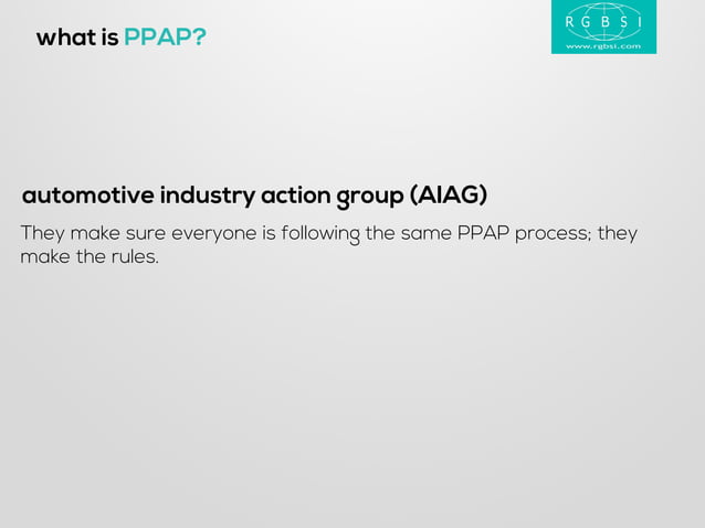 PPAP 101: What You Should Know About PPAP | PDF