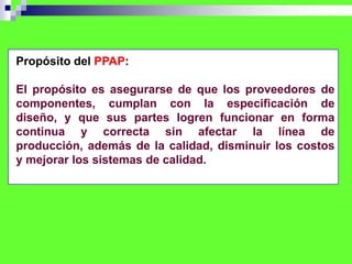 Ppap | PPTX
