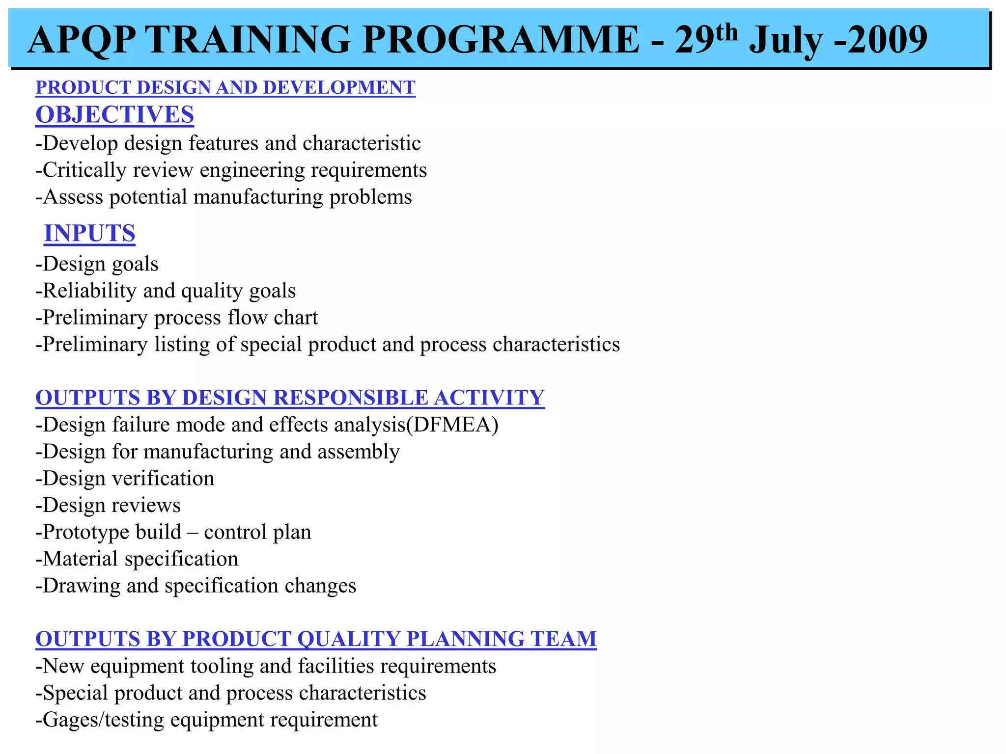 Ppap training presentation | PPT