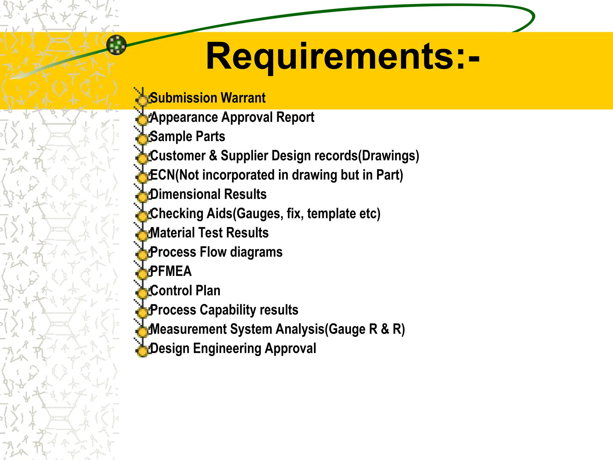PPAP production parts approval process PPAP | PPT