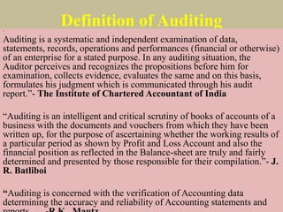 PPA principles of auditing | PPTX