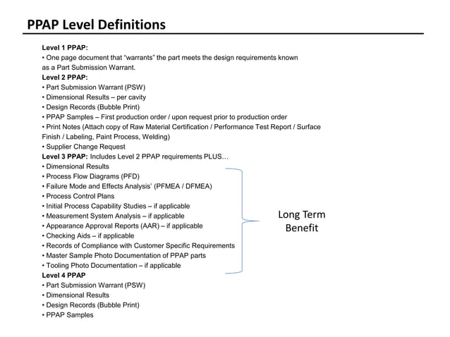 PPAP Requirements Training.pptx