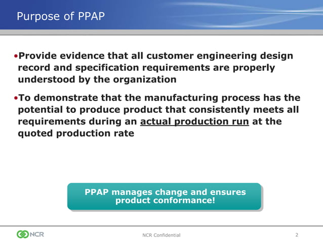Ppap training ppt | PPT