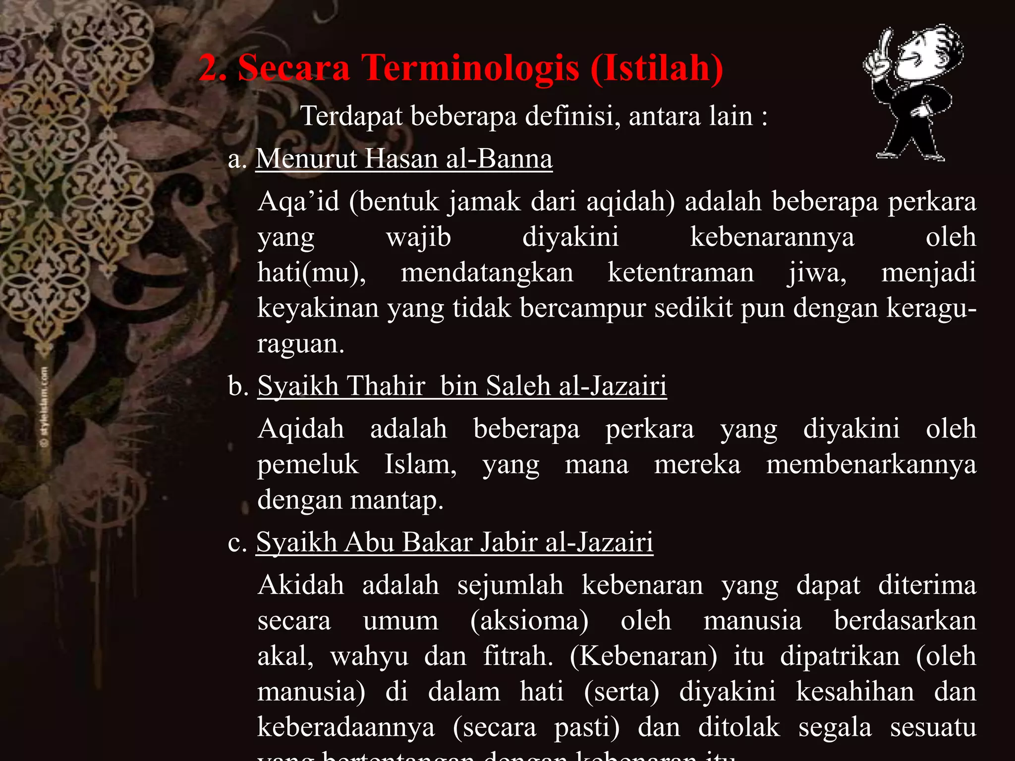 Aqidah ppt | PPTX