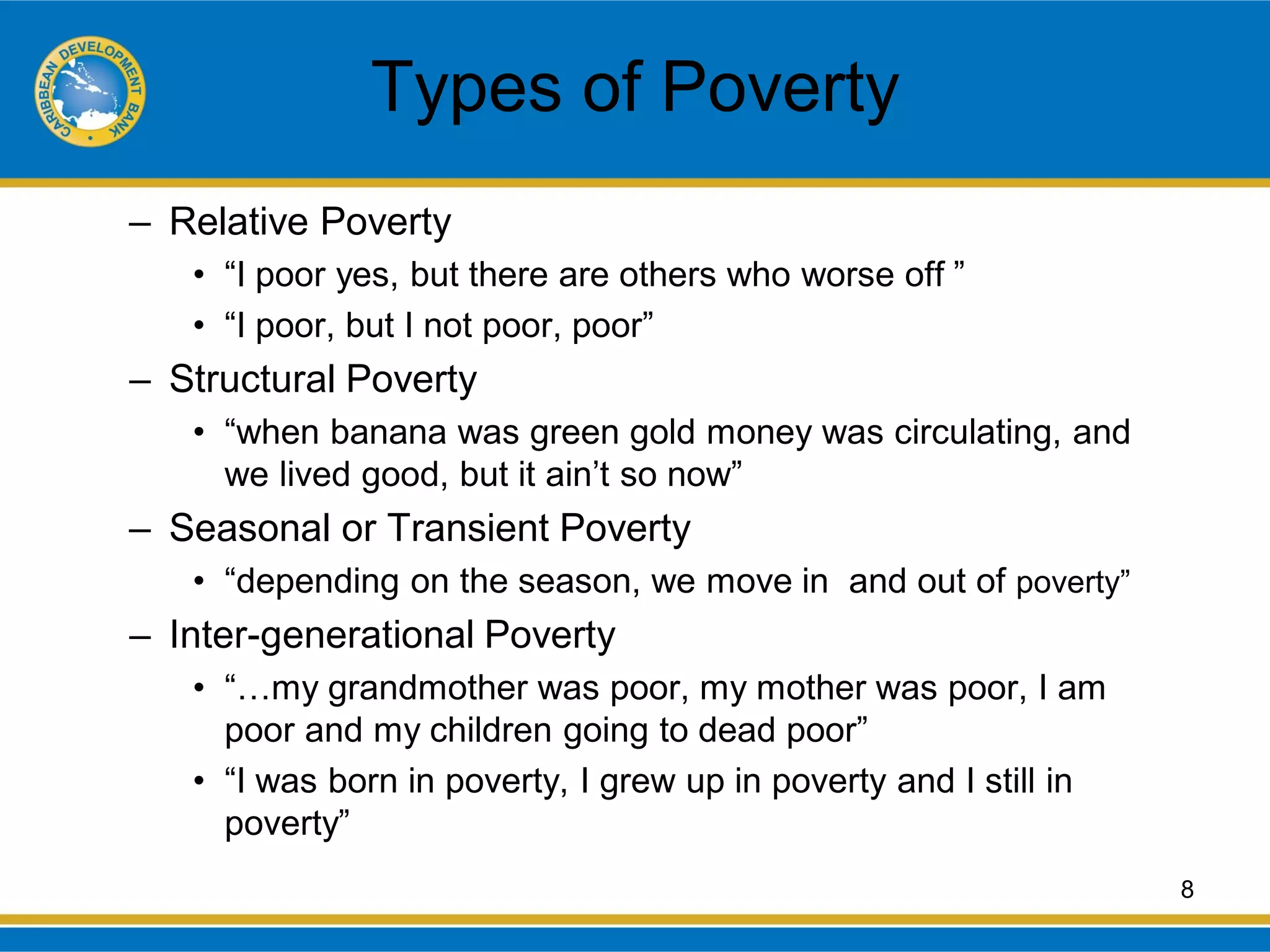 The role of PPAs in understanding poverty and inequality in the ...