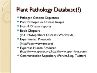 Plant Pathology Seminar | PPT