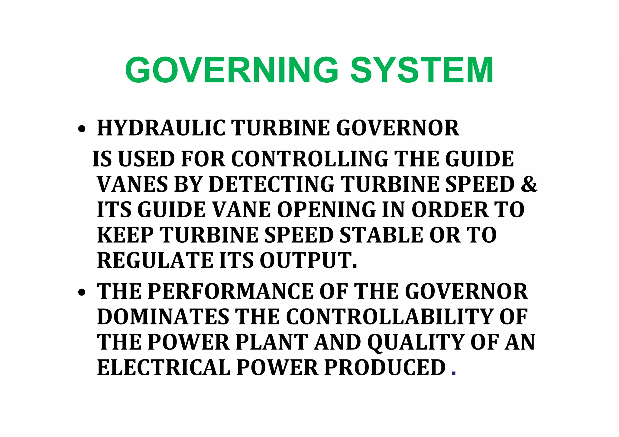 Hydro Power Plant Auxaleries | PDF