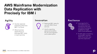 Moving IBM i Applications to the Cloud with AWS and Precisely | PPT