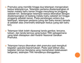 Pp baju pramuka, tku dan tkk | PPT