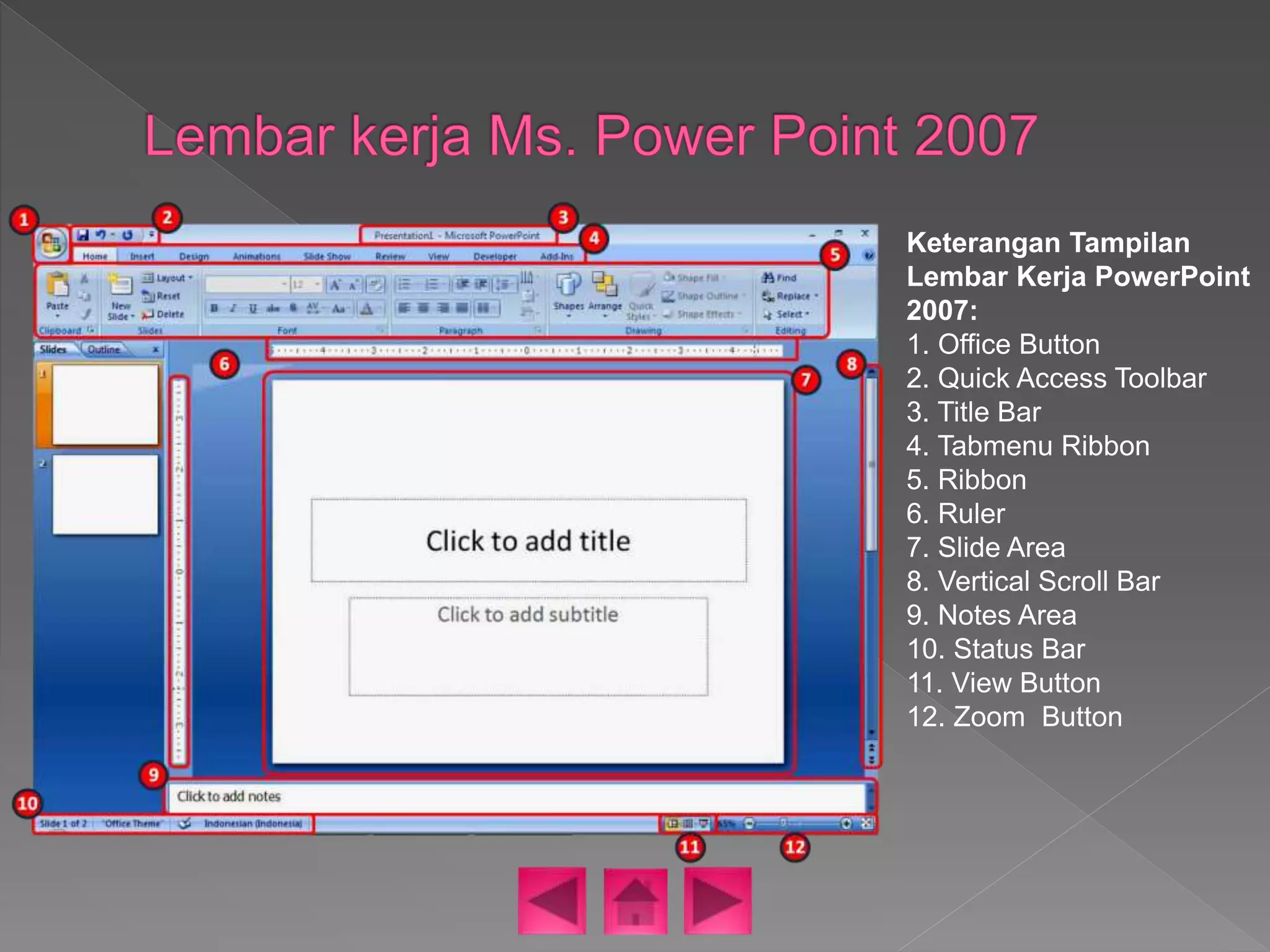 berkenalan dengan powerpoint :) | PPTX